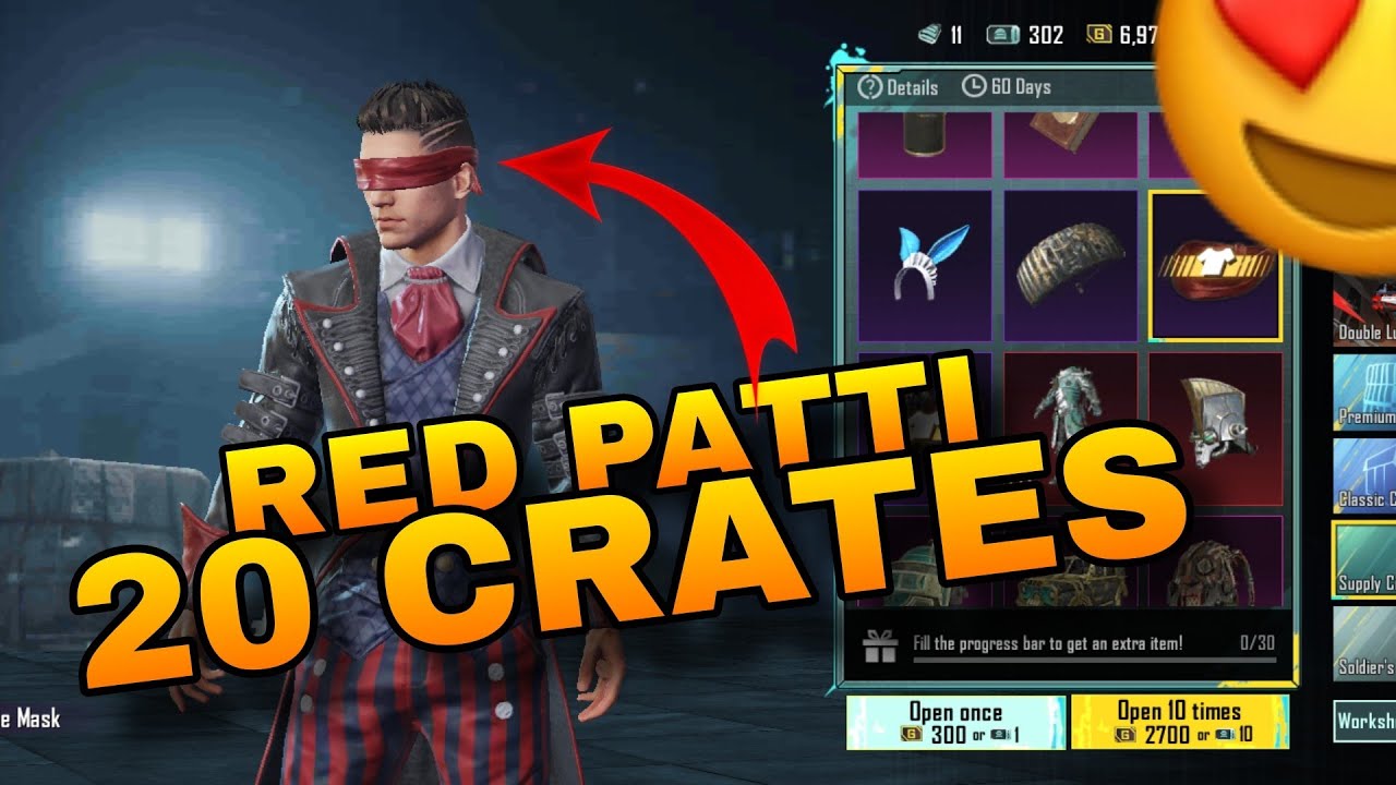 New Supply Crates Opening😍|Red Patti Back in PUBG|Supply Crates Opening ...