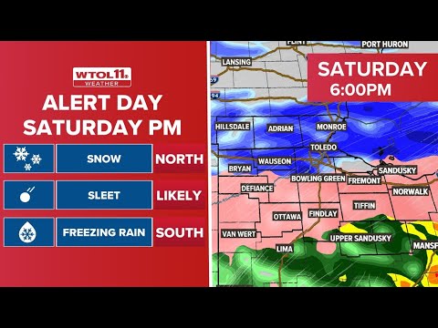 Weather Impact Alert Day: Radar loop and weather graphics | WTOL 11 ...