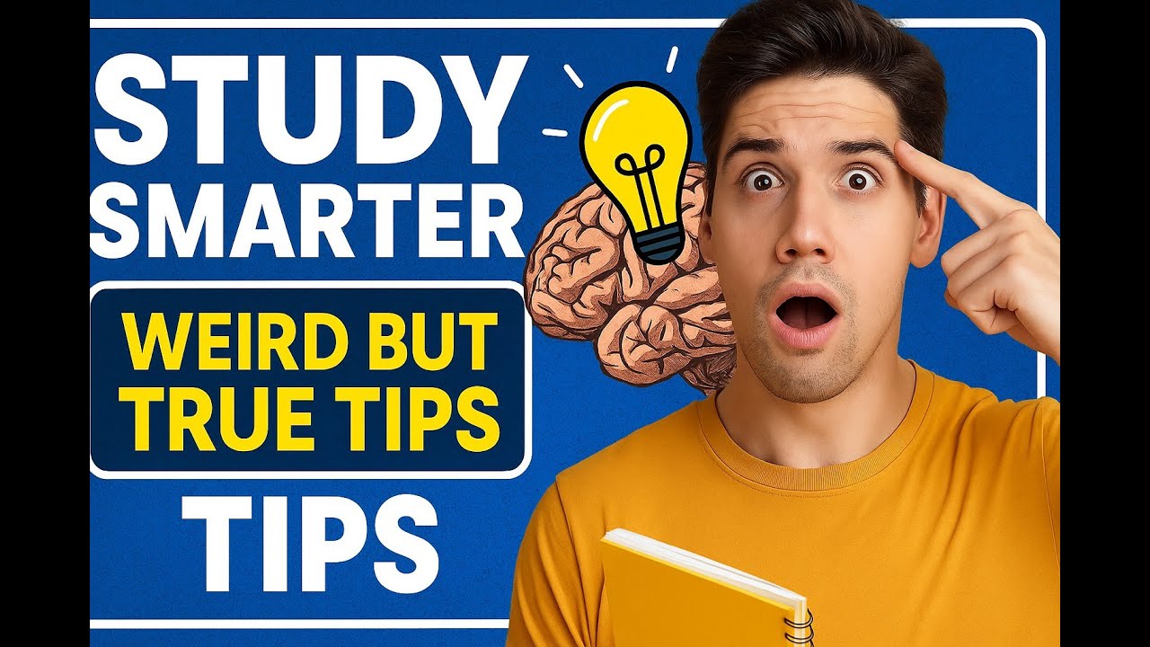 Study Smarter: Weird But True Tips from Neuroscience - YouTube
