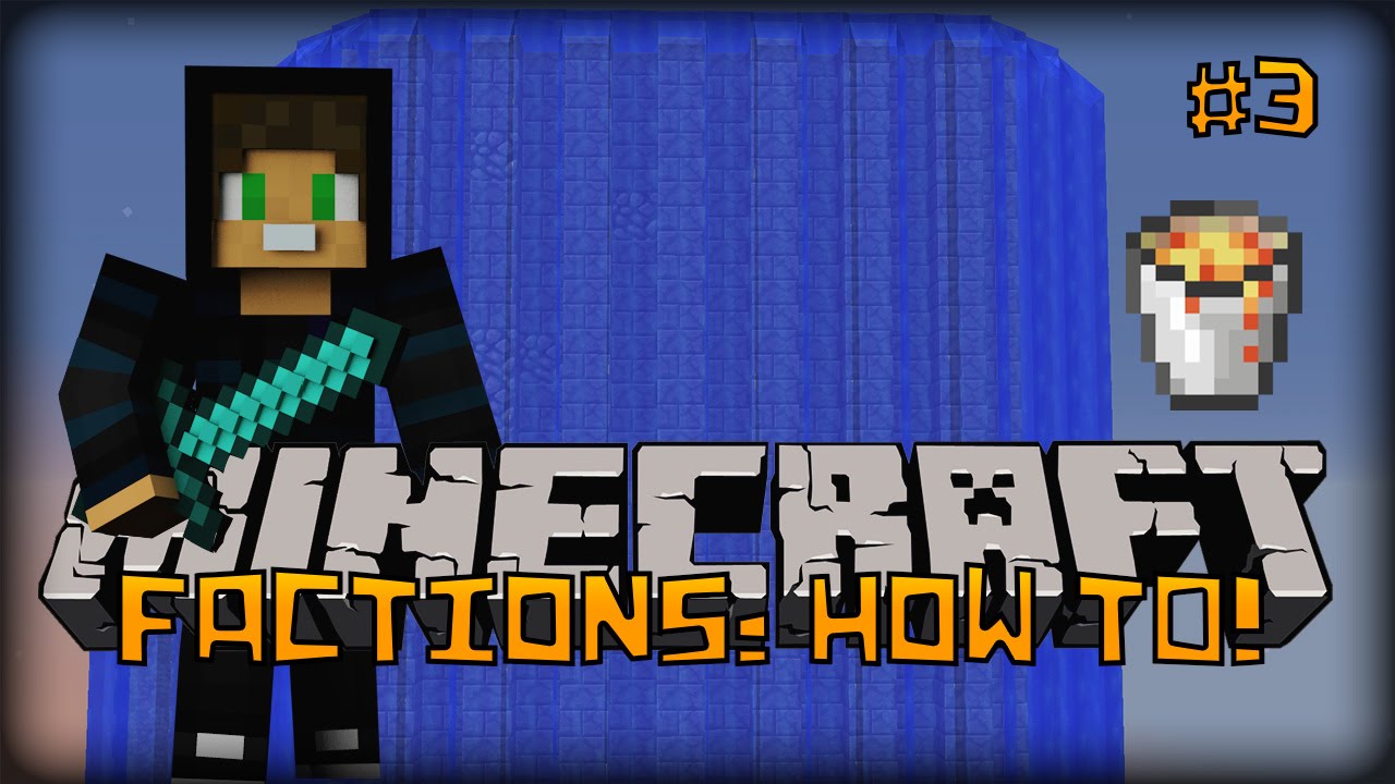 Minecraft Factions : How to! #3 " Establishing Regen Walls! " - YouTube