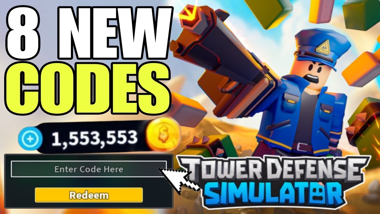 *NEW UPDATE* ROBLOX TOWER DEFENSE SIMULATOR CODES 2024 OCTOBER | TDS ...