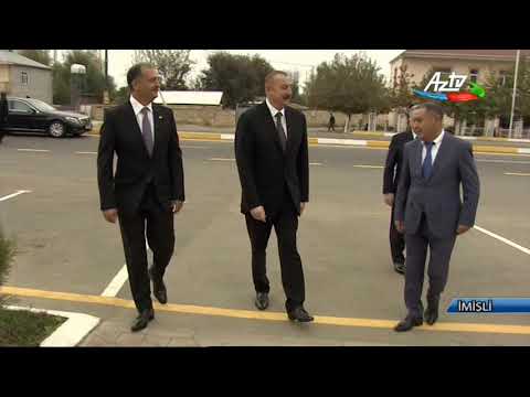 Prezident İlham Əliyev İmişliyə səfər edib