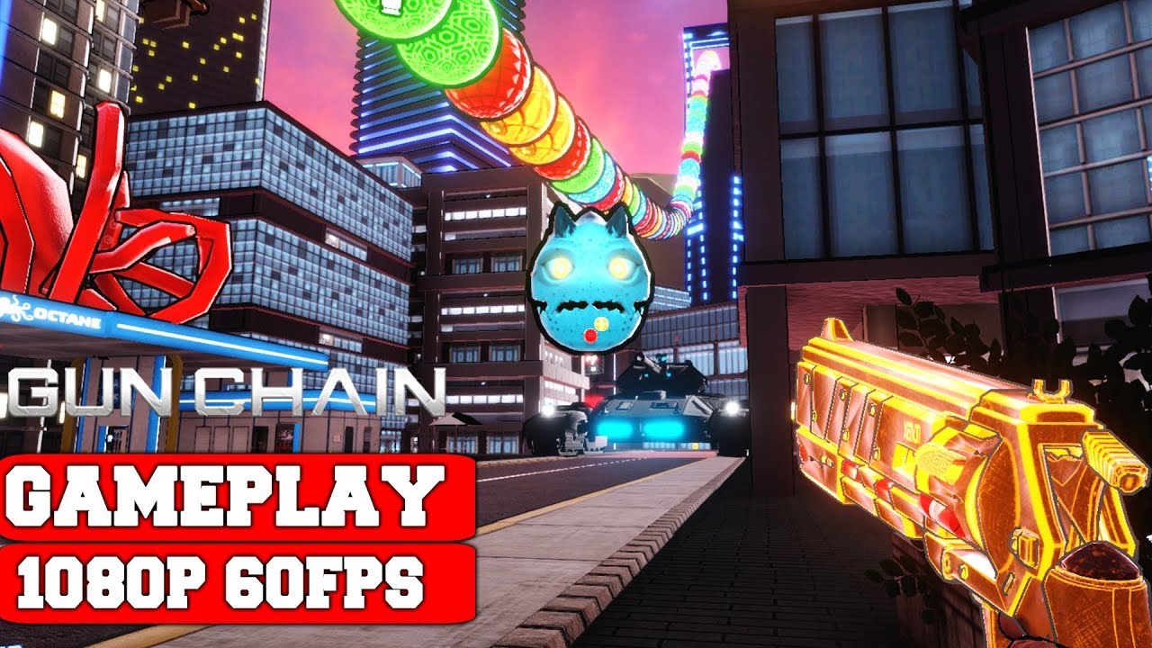 Gun Chain Gameplay (PC) - YouTube