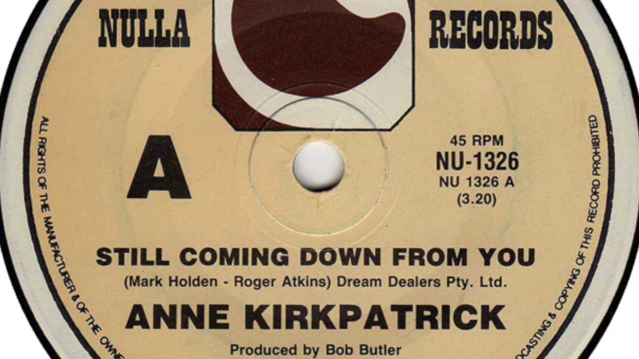 "STILL COMING DOWN FROM YOU" - Anne Kirkpatrick - YouTube