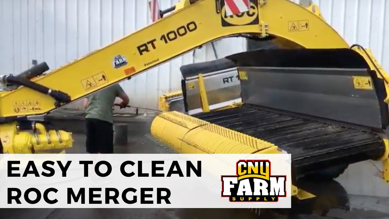 Cleaning the ROC Merger RT1000— CNY Farm Supply - YouTube