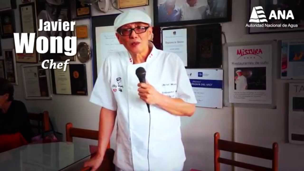 Chef Javier Wong te invita a participar de la Semana del Agua - YouTube