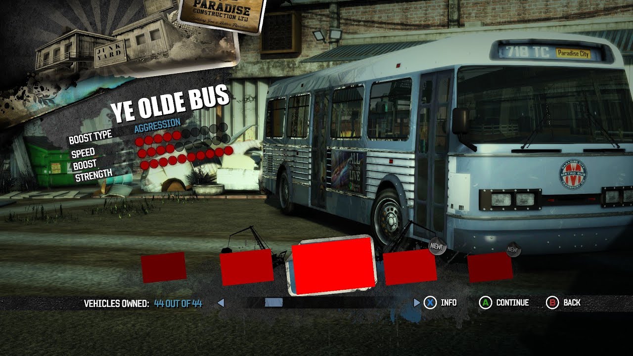 City Bus Road Rage | Burnout Paradise Remastered | Drivable Traffic ...