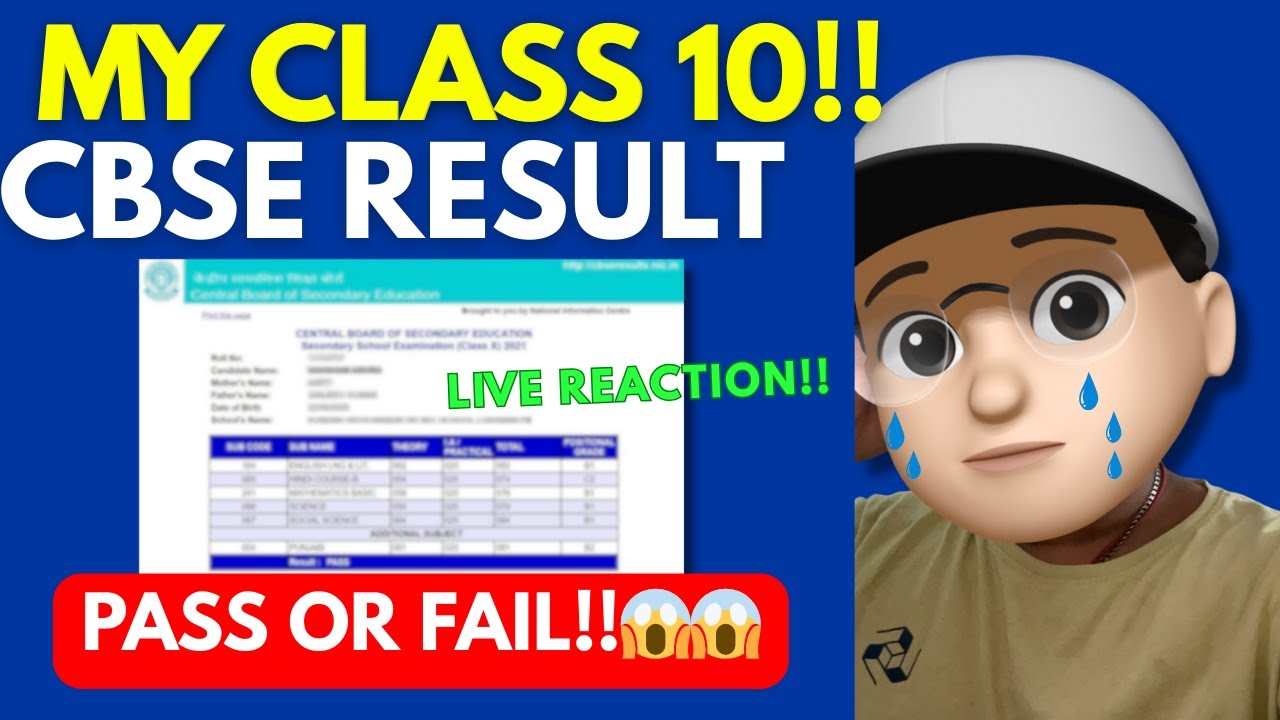 REVEALING MY CLASS 10 RESULT 2025 PASS OR FAIL 😱| CBSE RESULT CLASS 10 ...
