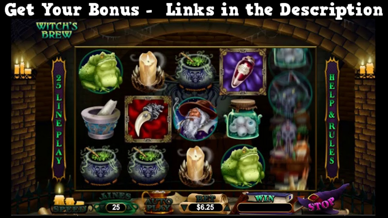 Witch’s Brew Slot Machine - Free Money are waiting for you - BET MORE ...