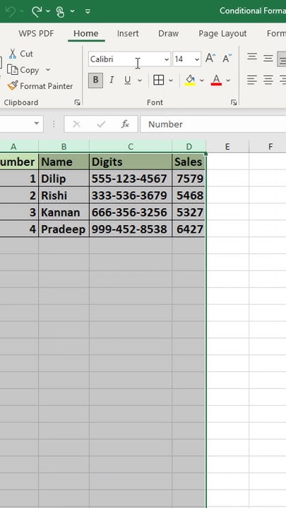 Conditional Format Borders In Excel Exceltutorial Exceltips Exceltricks Excel Youtube 4375