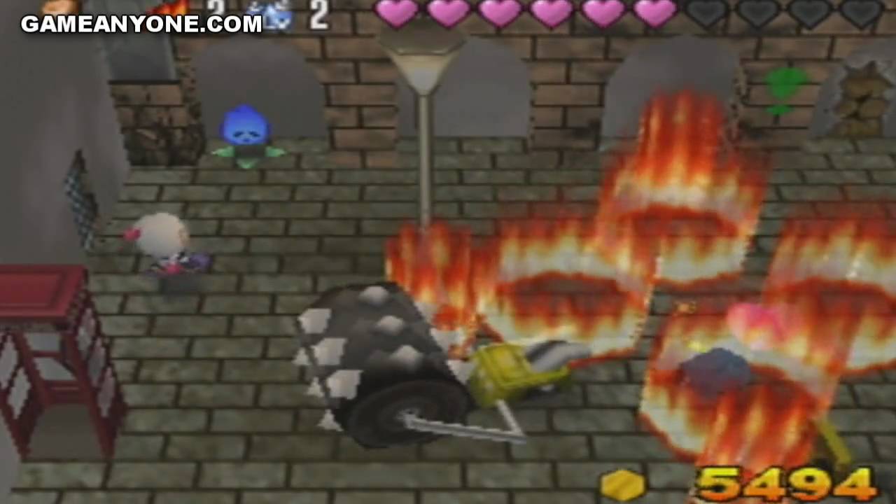 Bomberman 64: The Second Attack walkthrough Part 21: Thantos 01 - YouTube