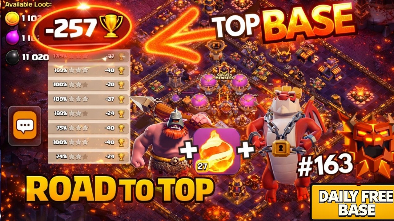 THIS BASE IS INSANE FOR THE NEW SEASON | FREE TH18 BASE LINK | Daily ...