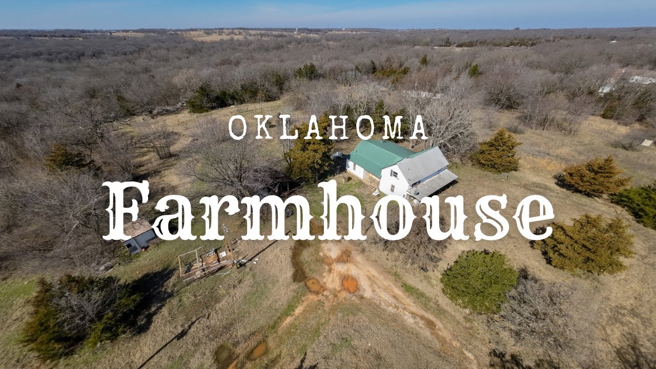 1915 Farmhouse and Land in Meeker, Oklahoma - YouTube