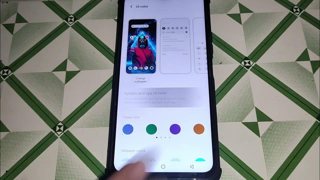 iqoo 9 5g me UI color setting set kaise kare, how to set UI color setting iqoo 9 5g - YouTube