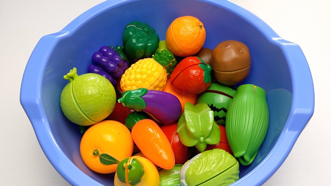 Satisfying Video | Some Lot's of Fruits and Vegetables Drop ASMR - YouTube