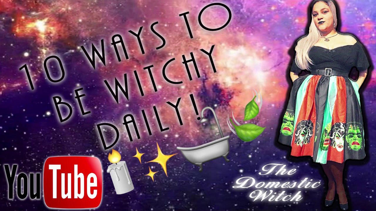 10 Ways To Be Witchy Daily || Spiritual Self Care || Discrete Practices ...