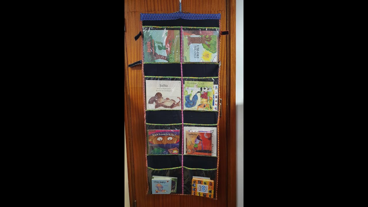 Packing the hanging library - YouTube