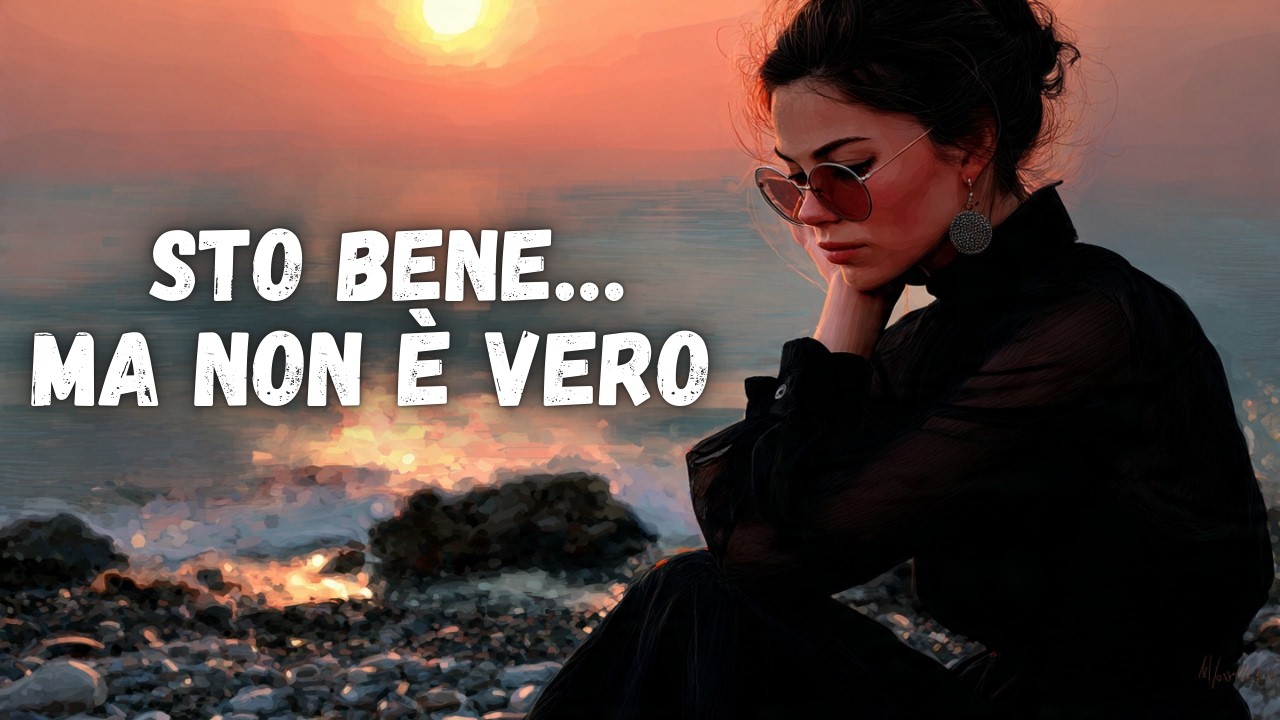 Sto Bene… Ma Non È Vero | Ballata Italiana Straziante (Official Lyric ...