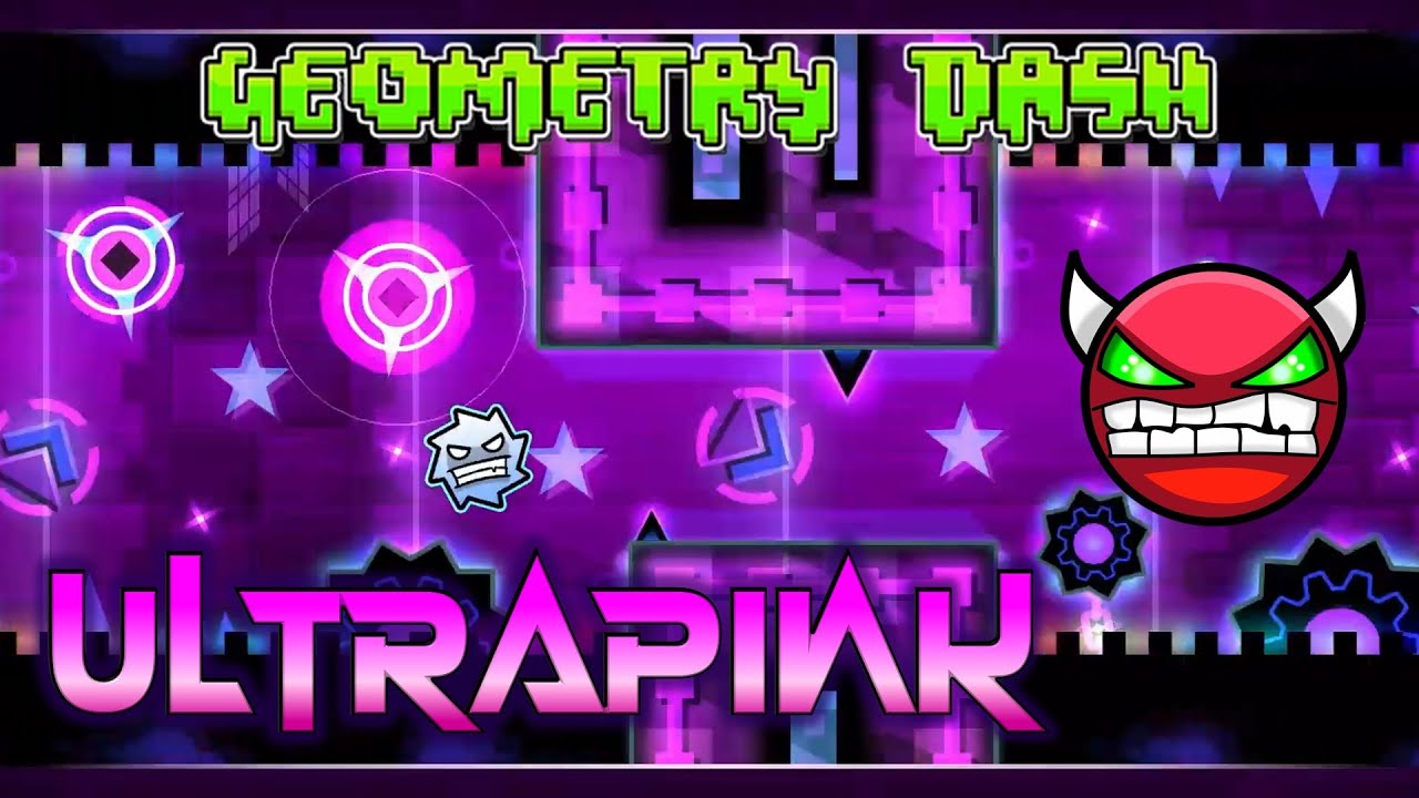 [Geometry Dash] Ultrapink (Hard Demon) - YouTube