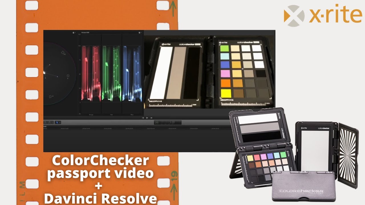 ColorChecker passport video avec DaVinci Resolve - YouTube