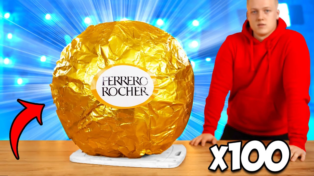Giant Ferrero Rocher | How To Make The World’s Largest DIY Ferrero ...