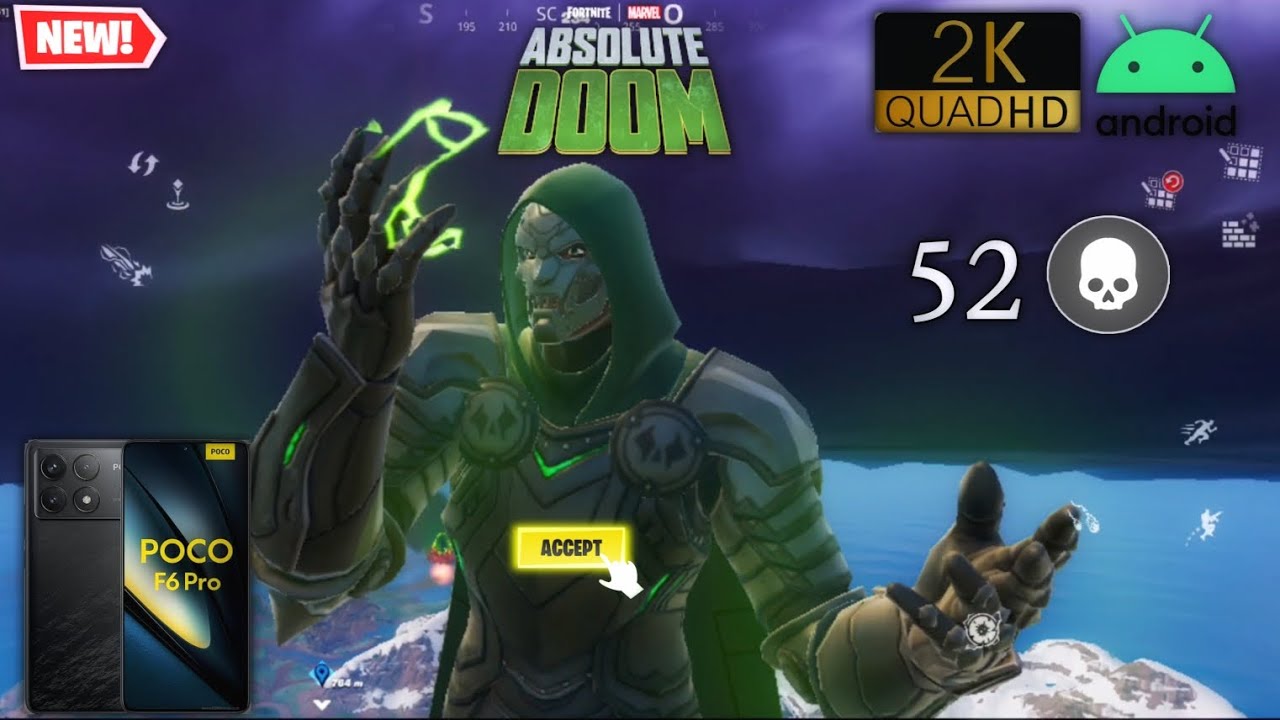 Fortnite Mobile ABSOLUTE DOOM | Zero Build Gameplay | High Graphics ...