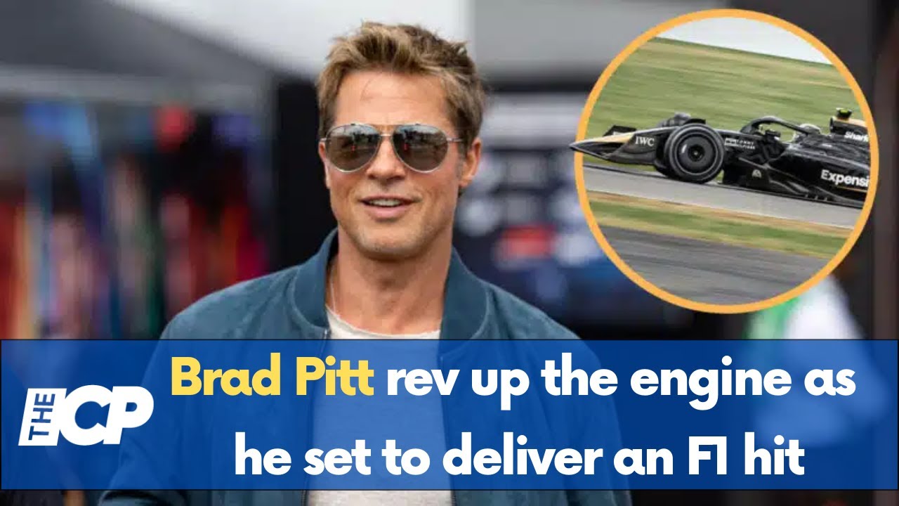 Brad Pitt rev up the engine as he set to deliver an F1 hit - YouTube