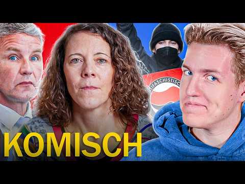 Cassandra Sommer zwischen HÖCKE & ANTIFA...😭