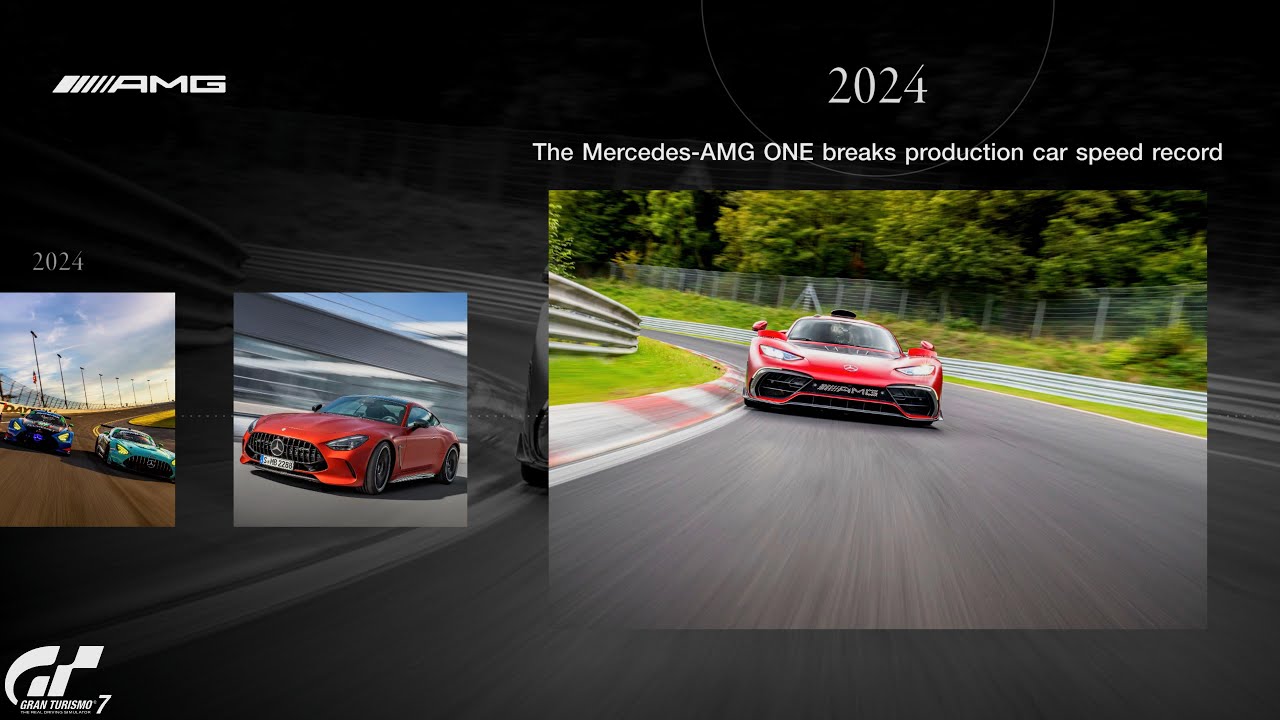 Gran Turismo 7 | AMG Museum - (1967-2024-) [PS5Pro] - YouTube