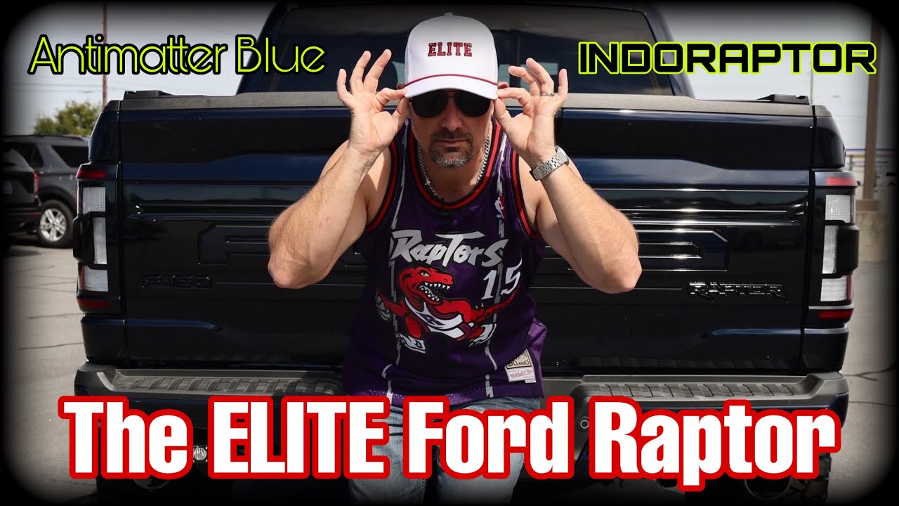 This is the ELITE Gen 3 Antimatter Blue INDORAPTOR! 2022 Ford Raptor ...