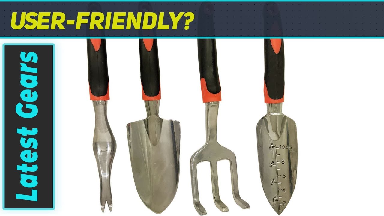 Best Gardening Tool Set for Beginners Sturdy & Ergonomic! - YouTube