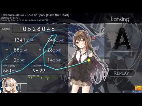 Nakamura Meiko - Core of Spark Dash the Heart - YouTube