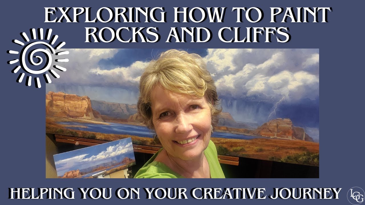 How To Paint Rocks and Cliffs - YouTube