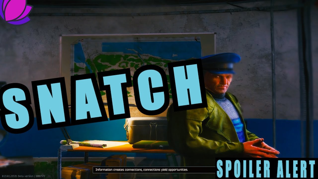 SNATCH | LIGHTKEEPER QUEST | Escape from Tarkov - YouTube