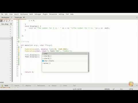Learn C++ OOP | How to create two generic data types in C++ - YouTube