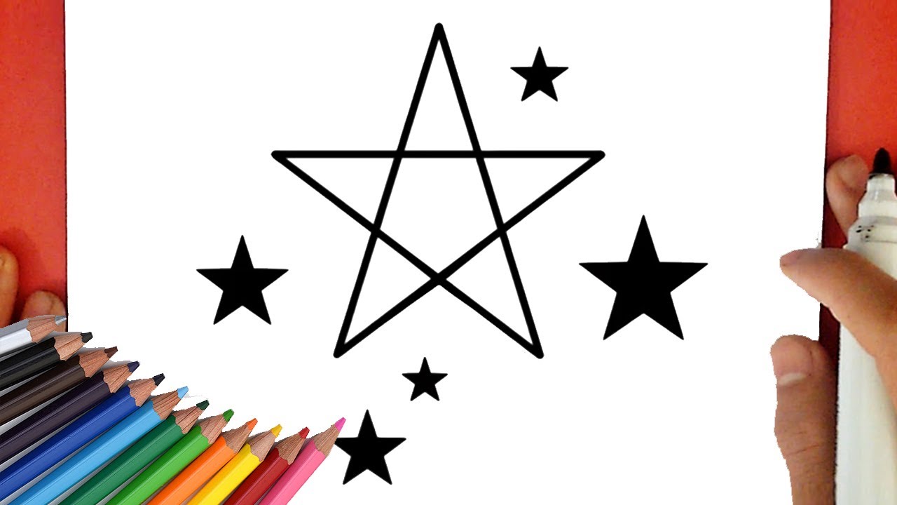 HOW TO DRAW A STAR - YouTube