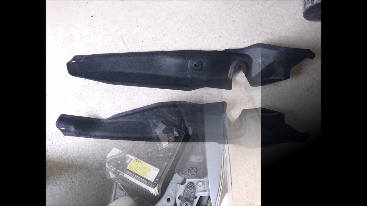 レヴォーグ フロントフエンダレフトのカバー 57256-va010 スバル純正 - YouTube