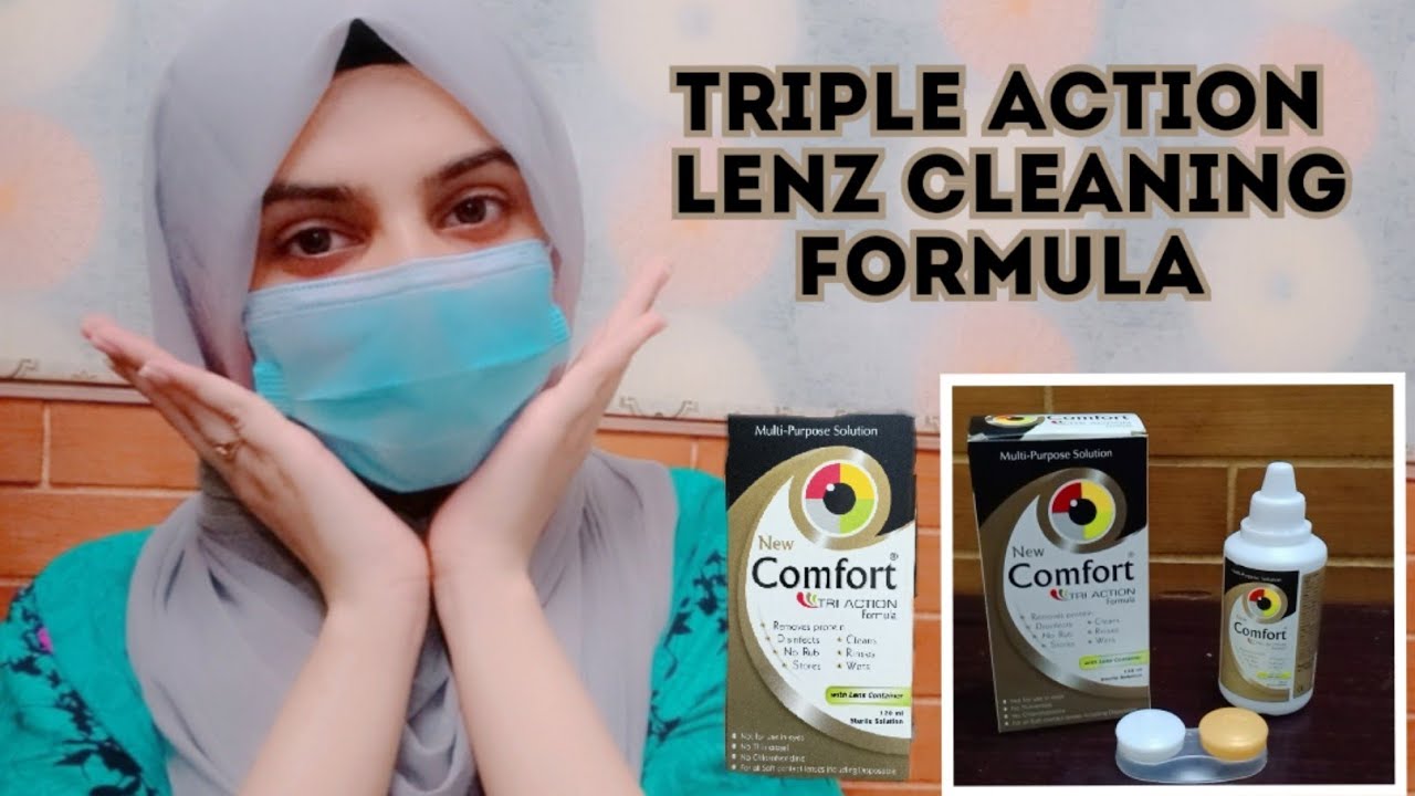 Comfort Multipurpose contact lens Solution Review |Care of lenses |How ...