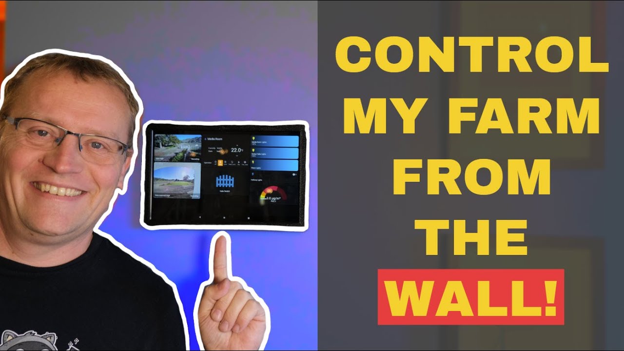 Wall mounted Home Assistant dashboard - Using Lenovo Tab P11 - YouTube