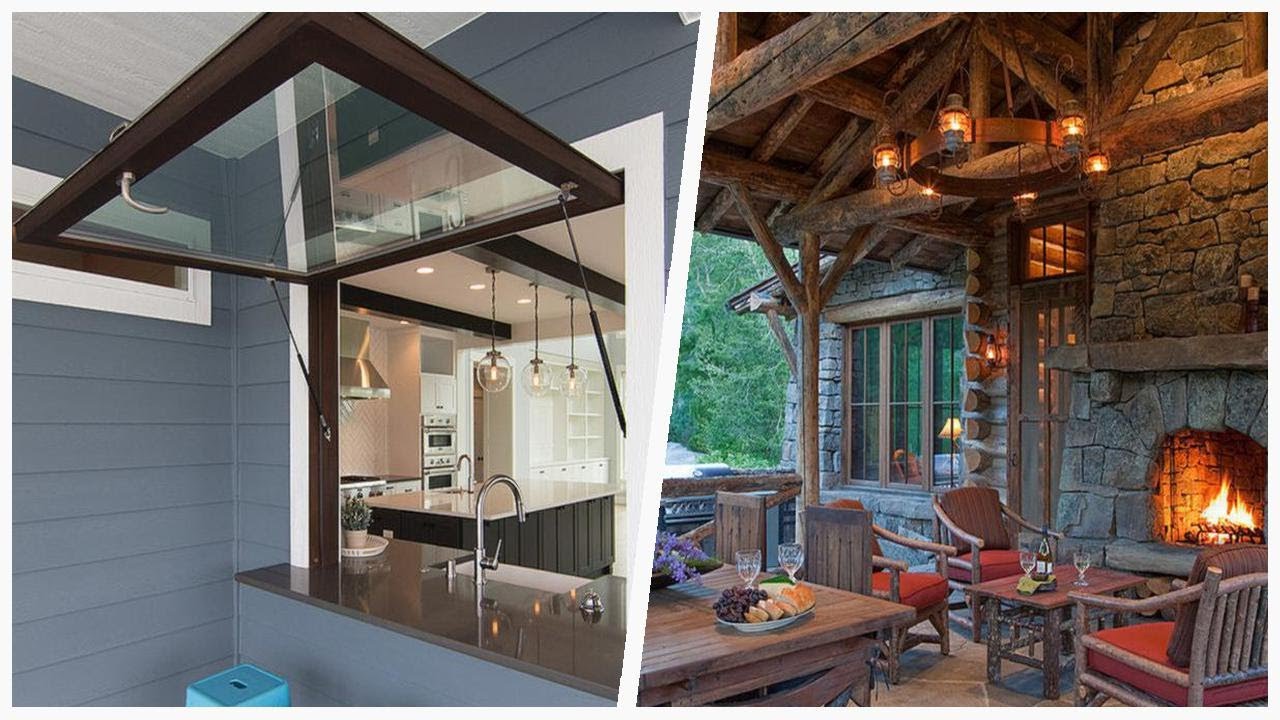 75 Outdoor Kitchen With A Roof Extension Design Ideas You'll Love 🟡 ...