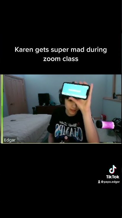 Trolling A Karen In Zoom Class! - YouTube