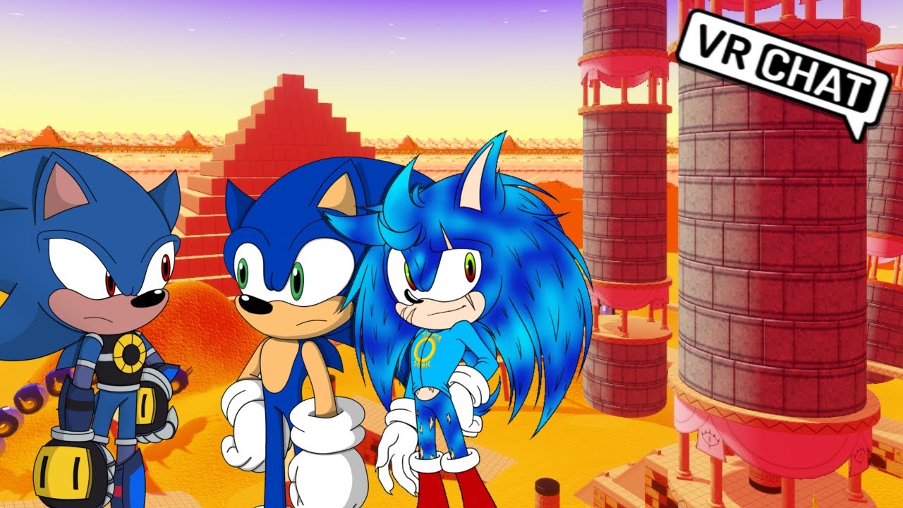 Enter the Organic Metal Sonic! Codic Meets Sonic and Maurice on VRChat ...