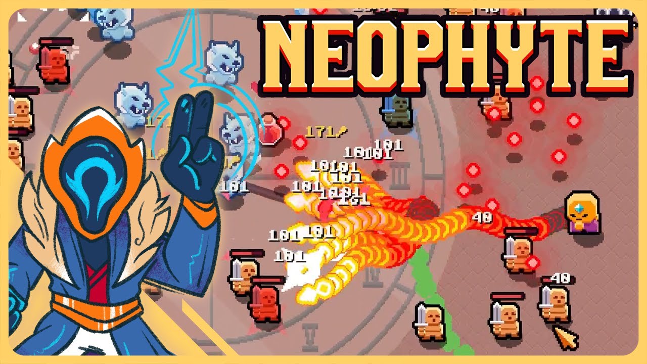 $3 Busted Build Action Roguelike - Neophyte: Oracle Update - YouTube