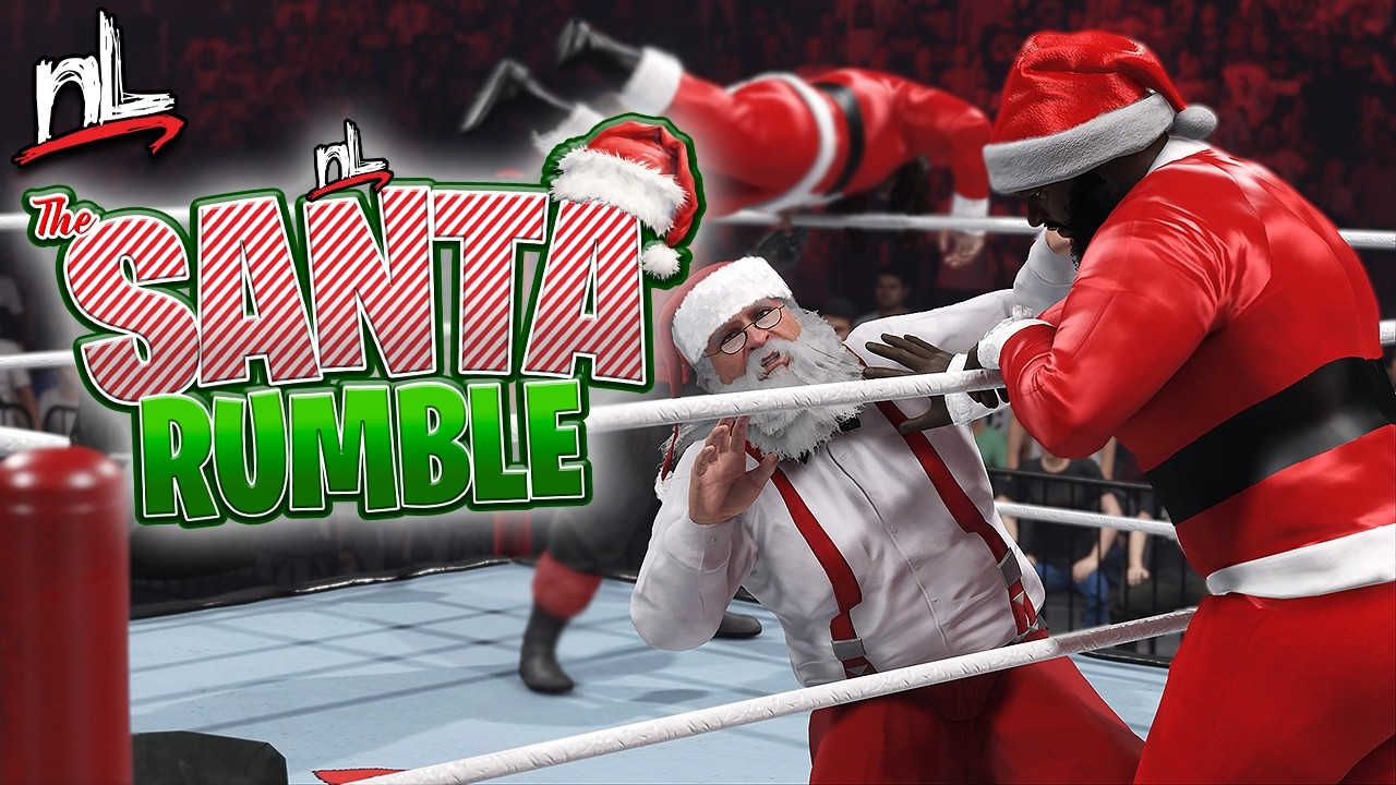 Who Is The BEST Wrestling Santa?! (WWE 2K24) - YouTube