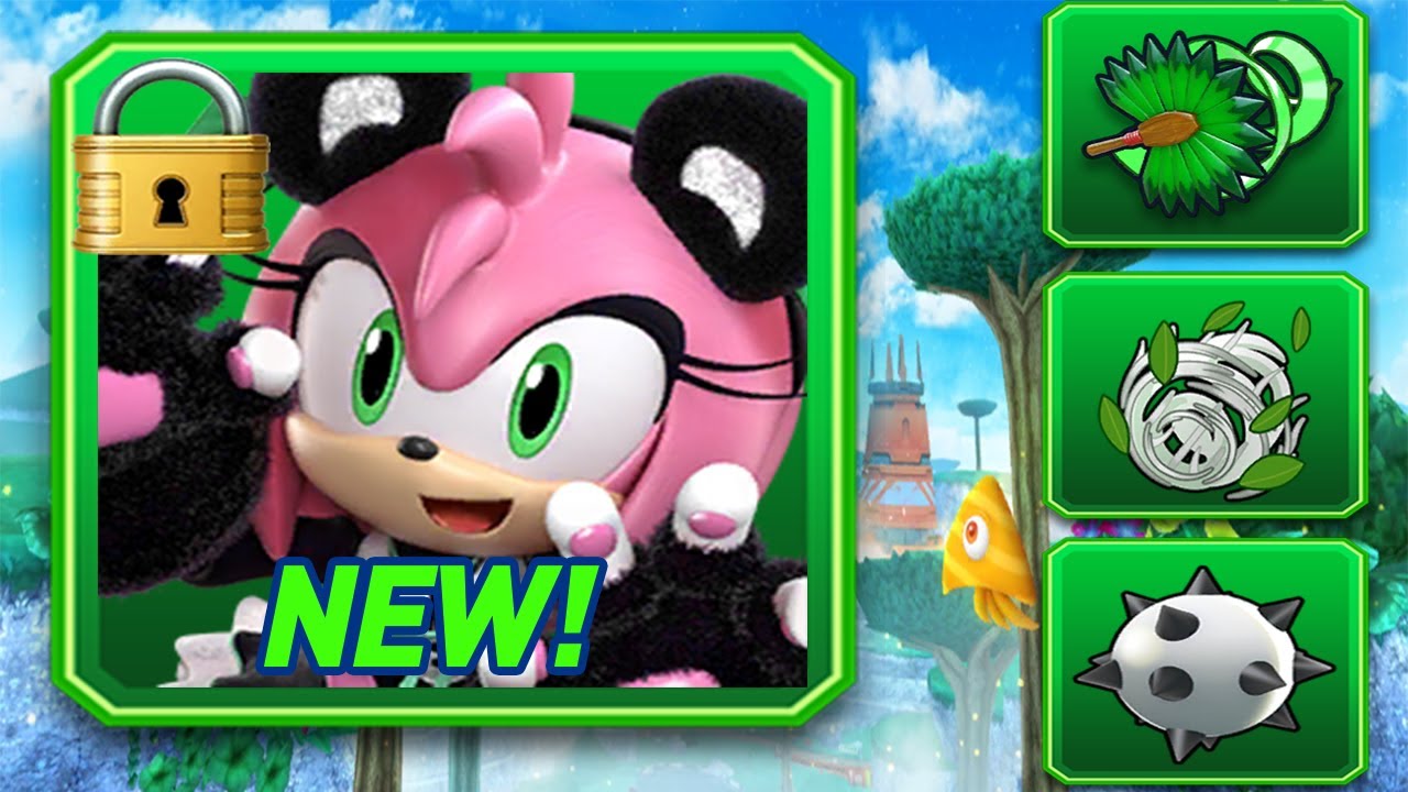 Sonic Forces - Panda Amy New Character Coming Soon Event with Bonus ...