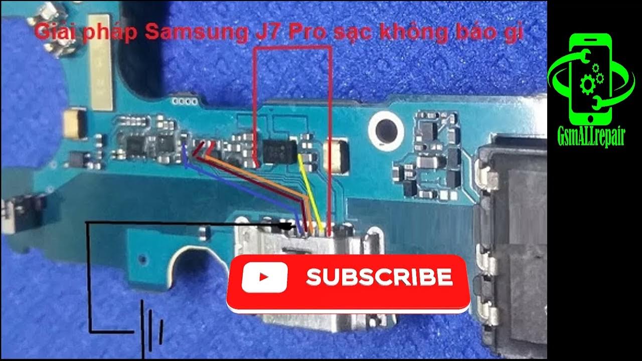 Samsung J7 Pro USB CHARGE SOLUTION - YouTube
