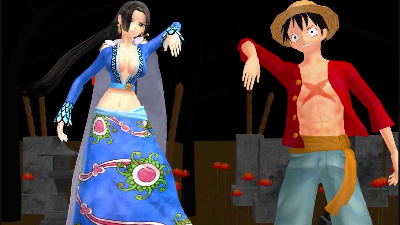MMD 8HIT {Boa, Luffy} [ANIME] - YouTube