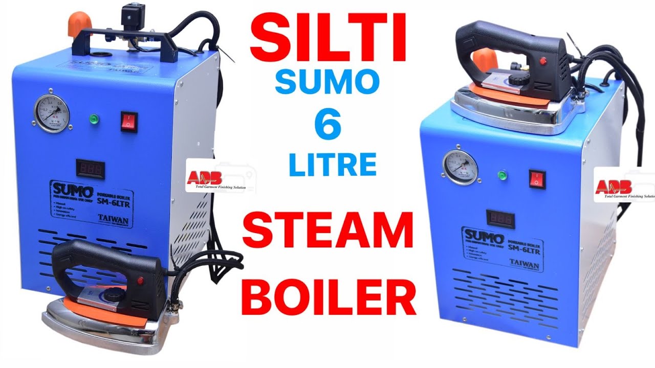 SILTI - SUMO INDUSTRIAL STEAM IRON WITH 6 LITRE BOILER ( 2500 WATT ...