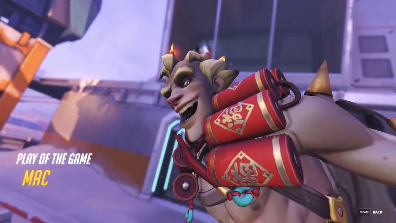 Junkrat: Reinhardt counter - YouTube