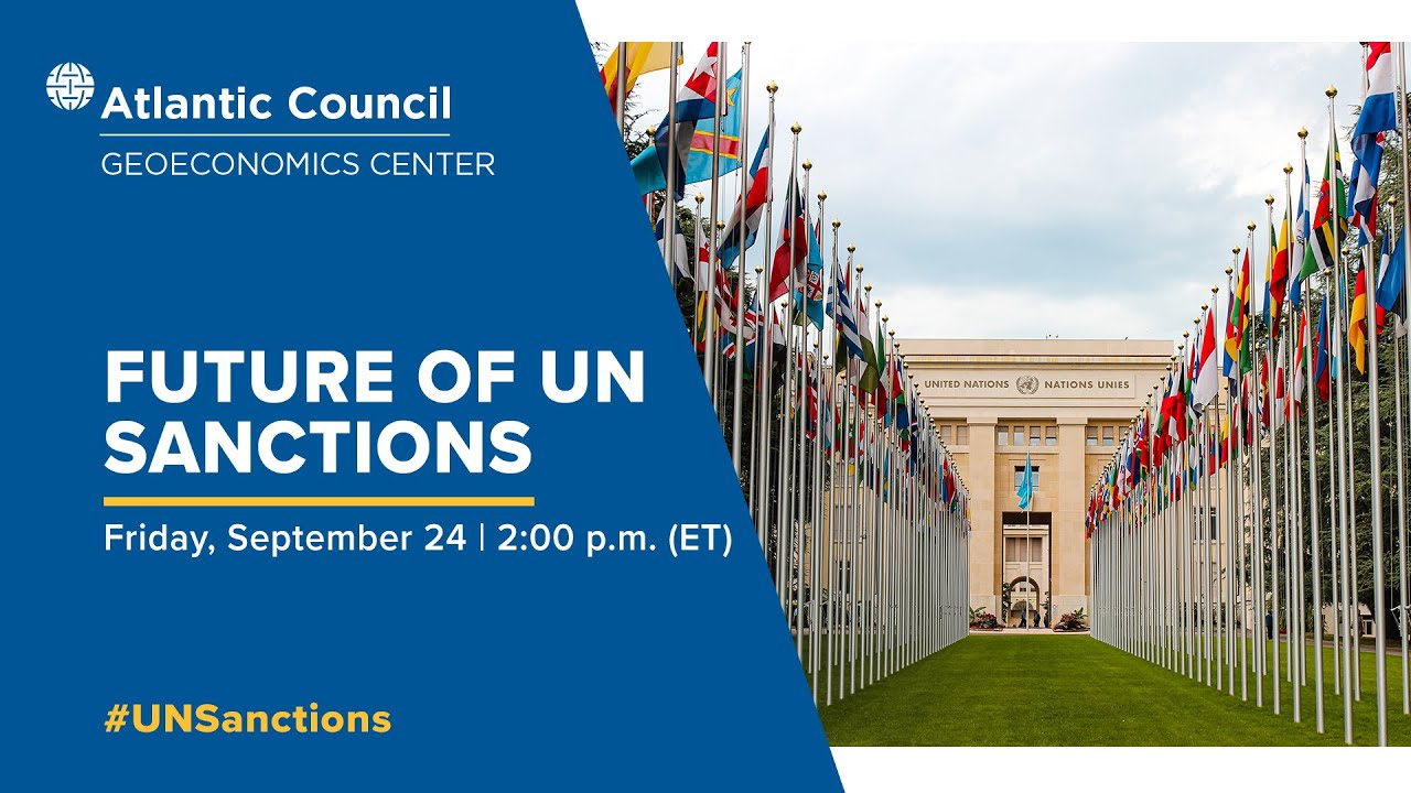 Future of UN sanctions - YouTube